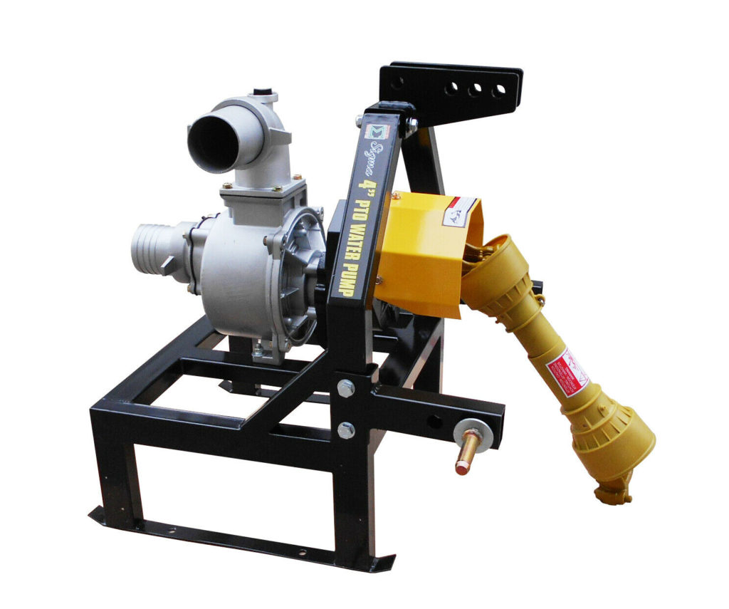 Sigma 4-Inch PTO-Driven Clear Water Pump with 3-Point Hitch & Shaft ...