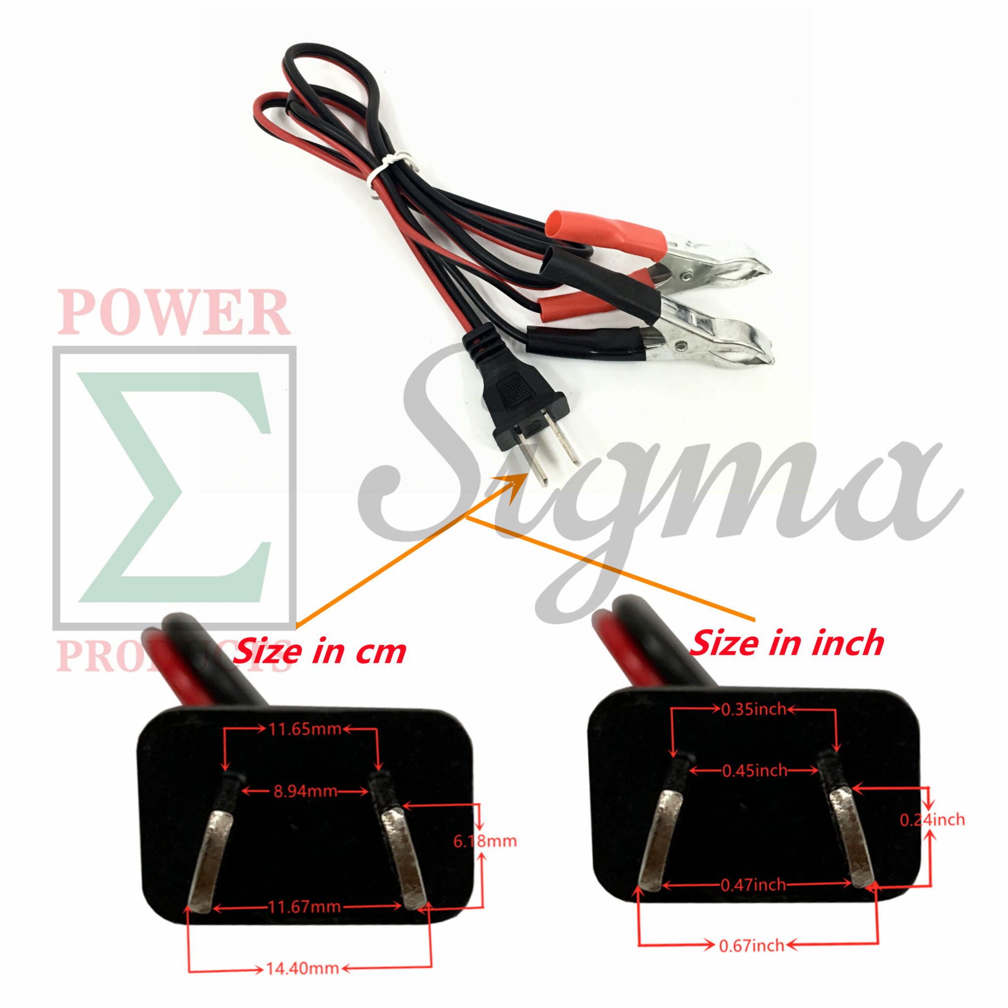 12V DC Charging Cable for Harbor Freight Tools Predator Inverter ...