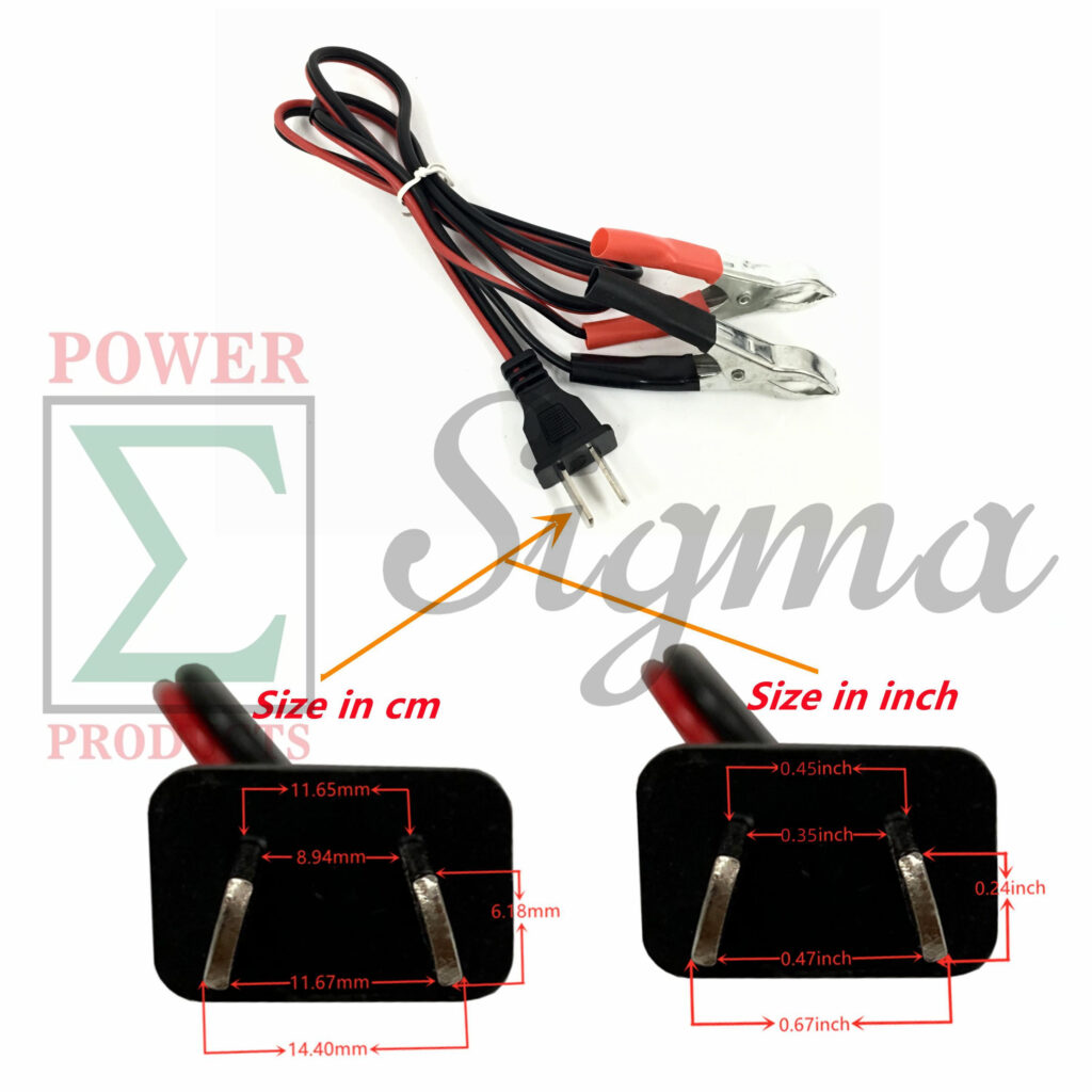 12V DC Battery Charging Cable For Predator 1400W 2000W 3500W Inverter ...