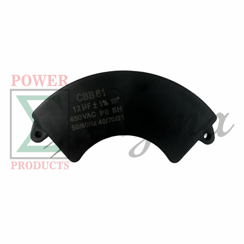 Generator Capacitor 450VAC 12uF 50/60Hz 5-7KW CBB61 SH DB 40/70/21 UL ...