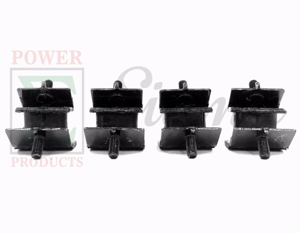 4X Large Thick Anti Vibration Rubber Mounts Shock Absorber For Diesel ...