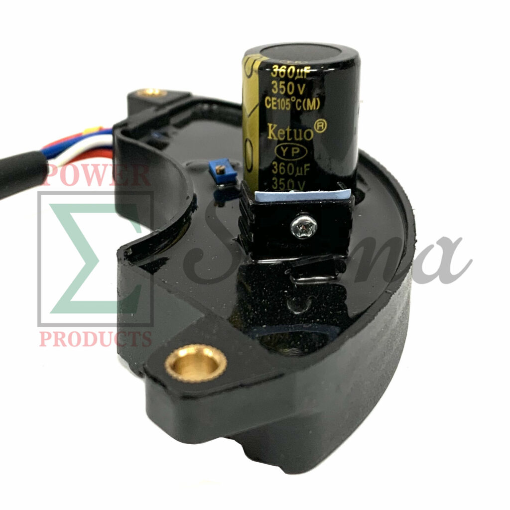 Automatic Voltage Regulator AVR For 5KW 5.5KW Single Phase Gasoline ...
