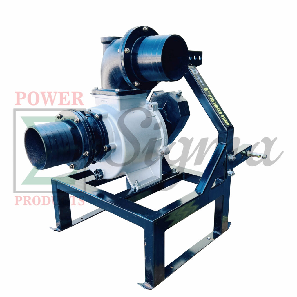 Sigma 6-Inch PTO-Driven Clear Water Pump with 3-Point Hitch & Shaft ...