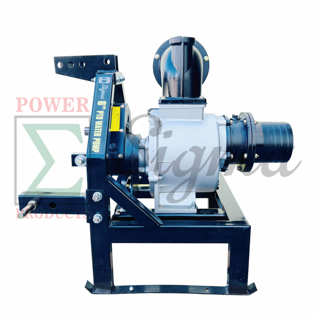 Sigma 6-Inch PTO-Driven Clear Water Pump with 3-Point Hitch & Shaft ...