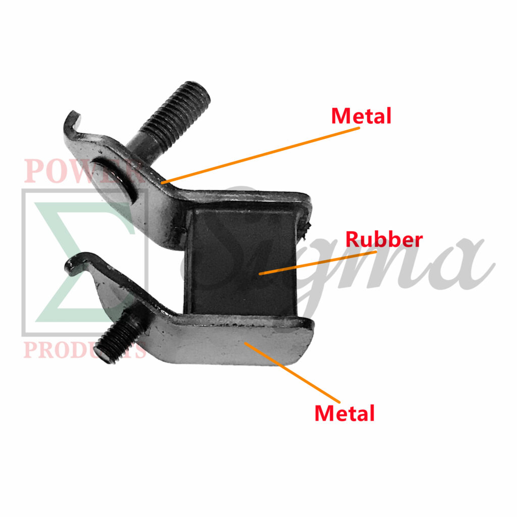 4 Same Large Thick Anti Vibration Rubber Mounts Replaces 11HP 13HP ...