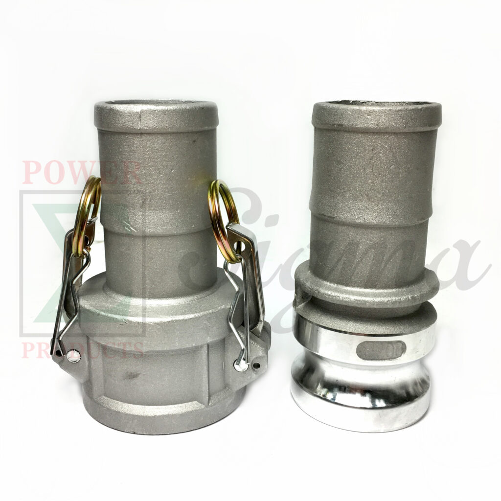 Sigma E200 200C 2″ Aluminum Female Male Camlock Hose Barb Coupler ...