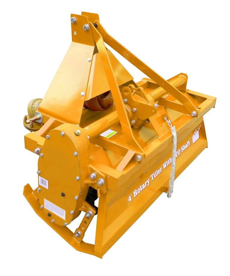 Sigma Heavy Duty 3 Point Hitch Rotary Tiller 4′ FT 48″ In. Work with 3 ...