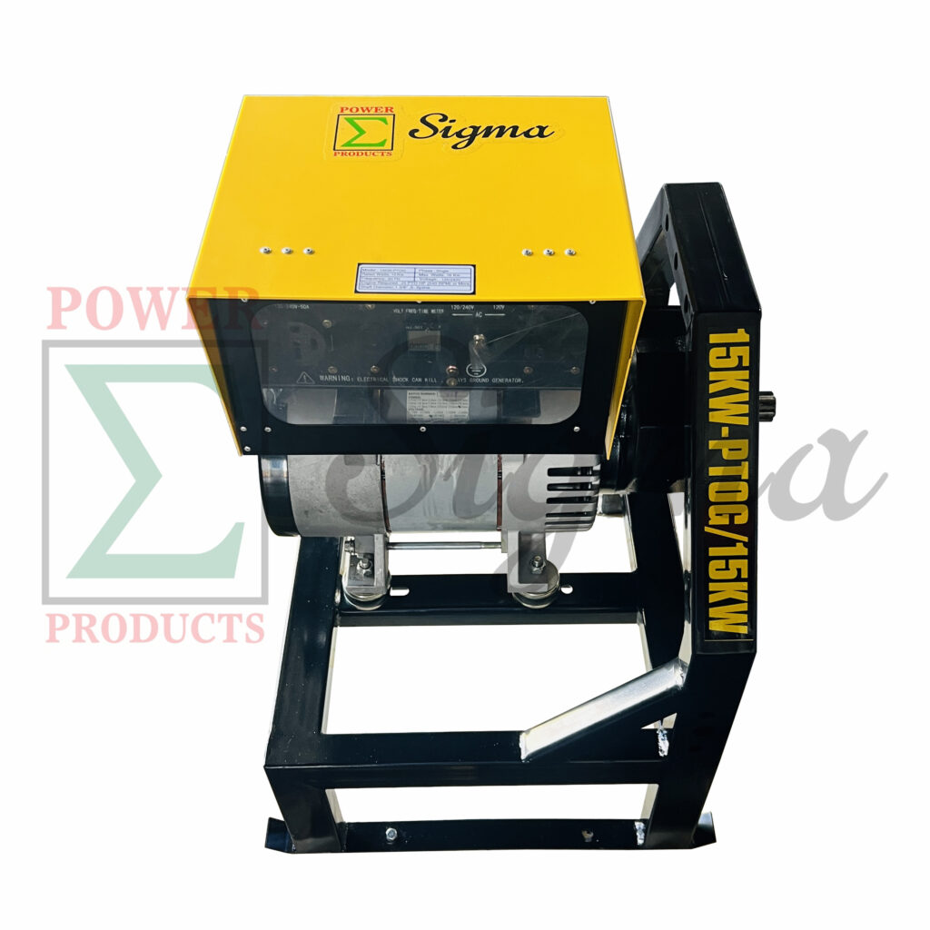 Sigma 15000 Watt Continuous / 16000 Watt Peak Tractor-Driven PTO ...