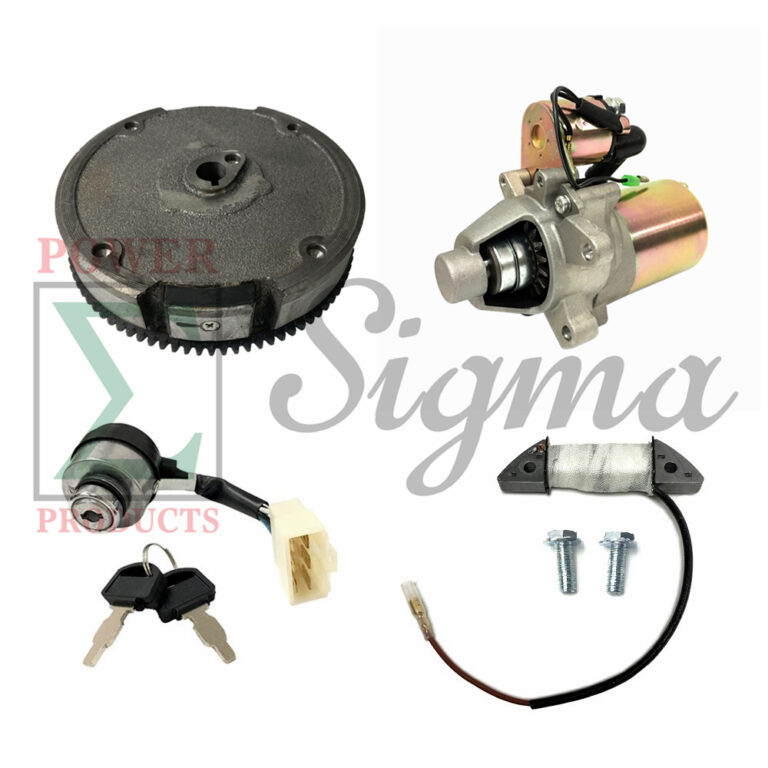 Electric Key Starter Upgrade Kit For 5.5/6.5HP 163cc 196cc 208cc 3000/ ...