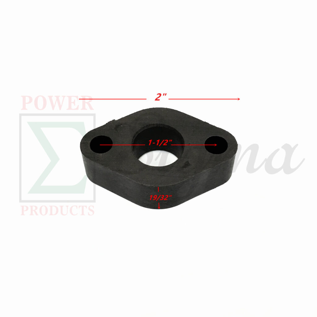 Carb Gasket & Spacer For Harbor Freight Predator 79cc 99cc Engine 68124 ...