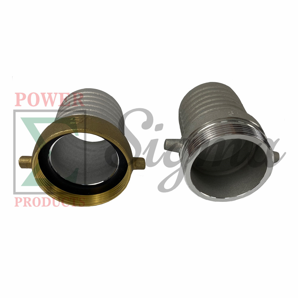 Sigma Camlock Fitting 3″ Aluminum Thread Female Male Hose Barb Coupler ...