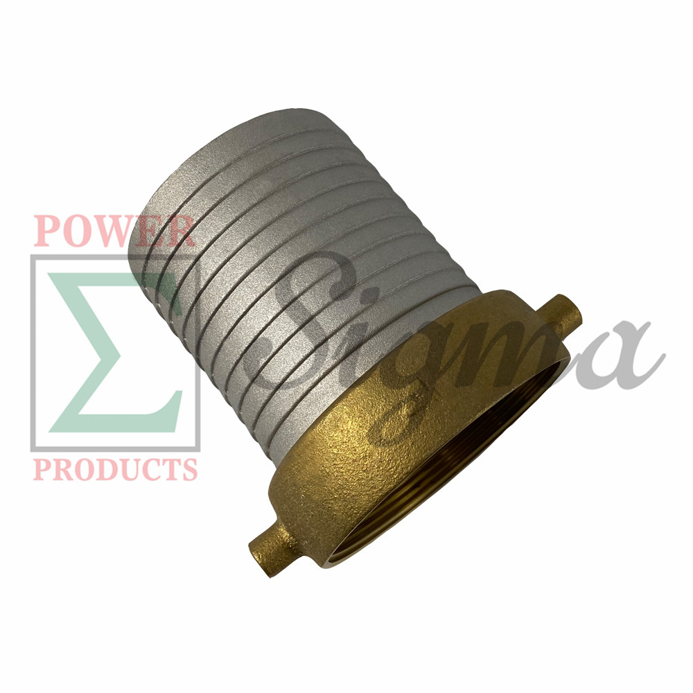 Sigma Camlock Fitting 4″ Aluminum Thread Female Male Hose Barb Coupler ...