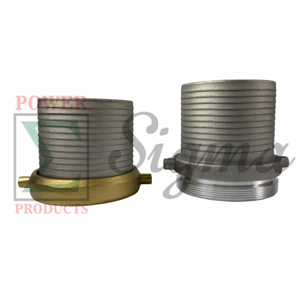 Sigma Camlock Fitting 6″ Aluminum Thread Female Male Hose Barb Coupler ...