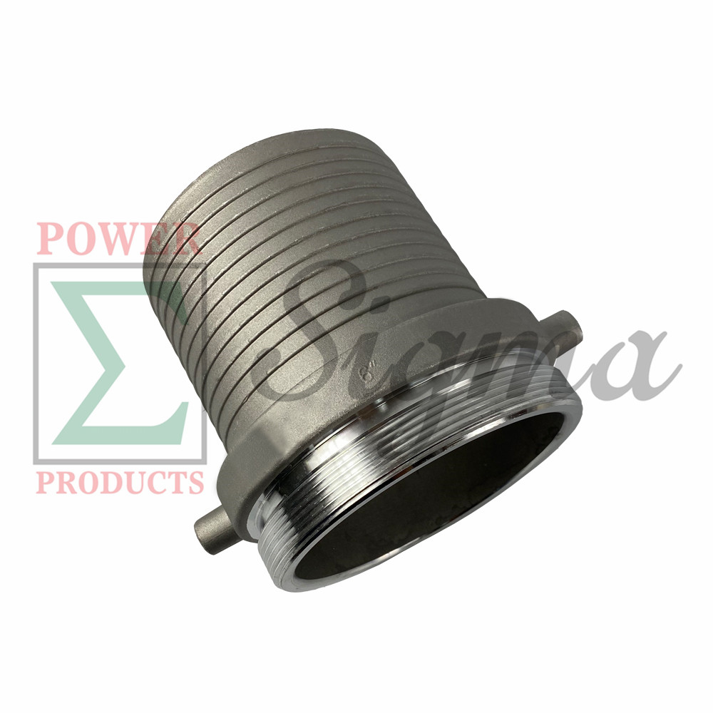 Sigma Camlock Fitting 6″ Aluminum Thread Female Male Hose Barb Coupler ...