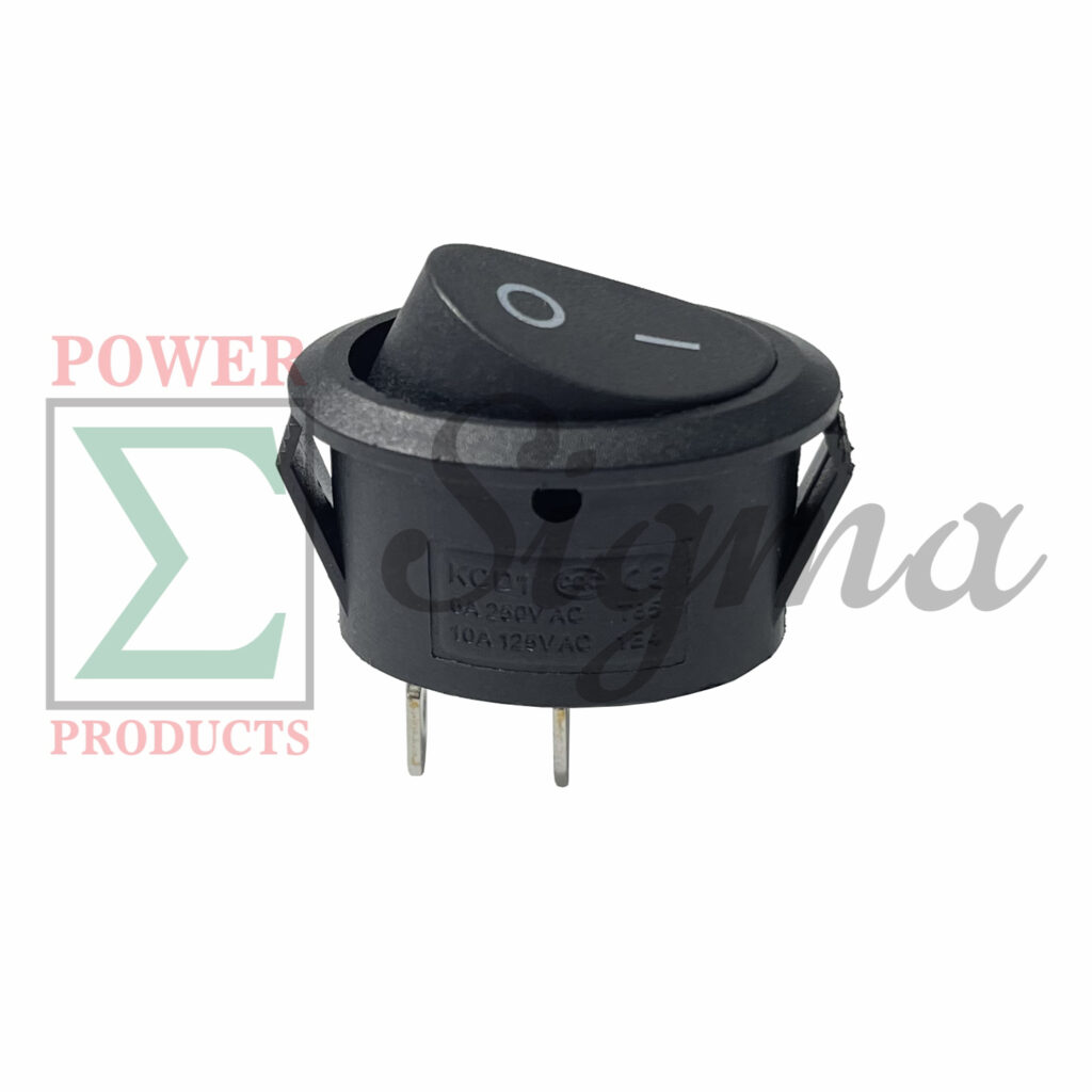 10-Pack Oval Boat Rocker Switch 2 Terminal 2 Position On/Off AC 125V ...