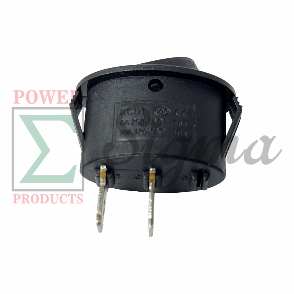 10-Pack Oval Boat Rocker Switch 2 Terminal 2 Position On/Off AC 125V ...