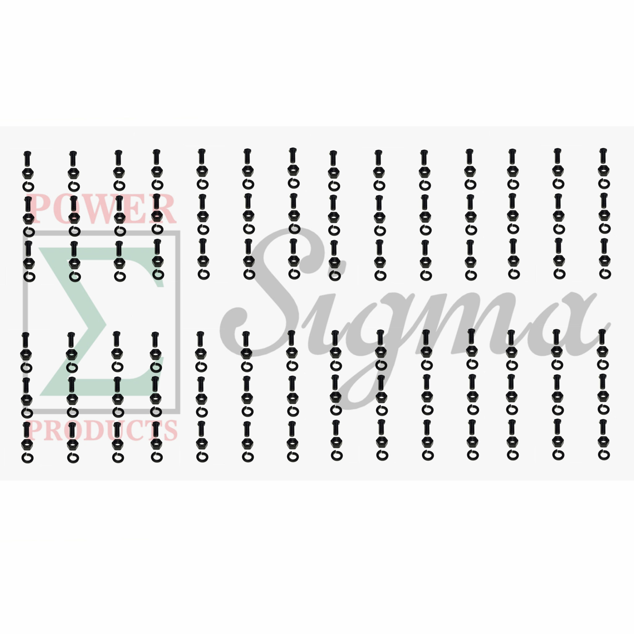 Tine Bolt Nut Washer Heavy Duty 84 Sets Replace King Kutter Rotary ...