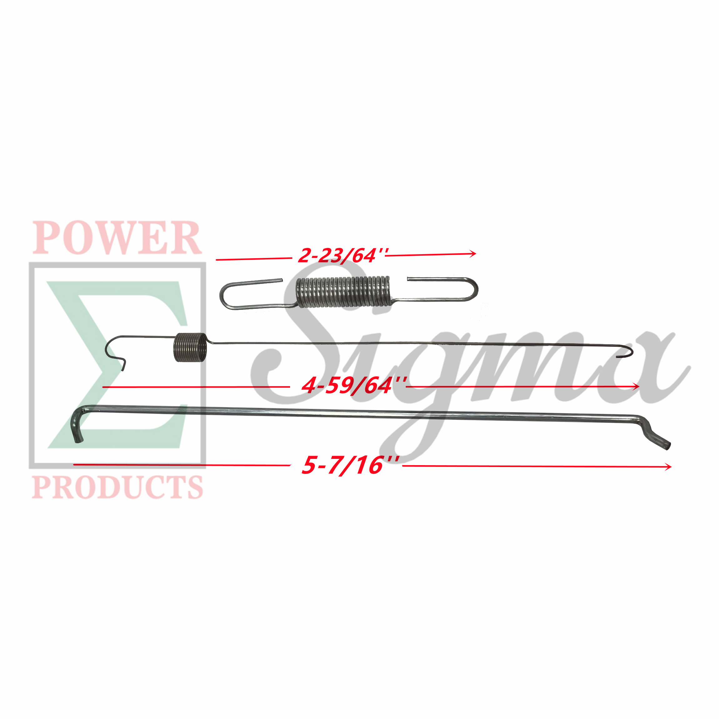Governor Spring Link Rod & Rod Spring Set For Harbor Freight Predator 1 ...