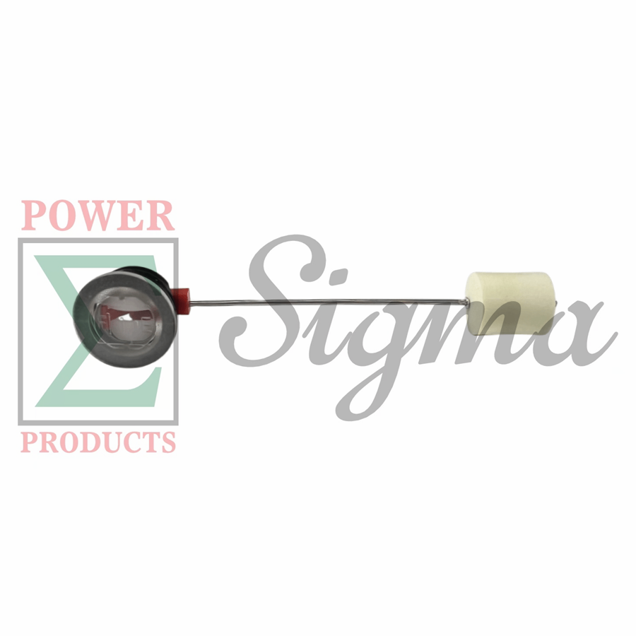 Push-in Round Fuel Level Gauge with 6-5/32” Arm for CAT RP5500 RP6500E ...