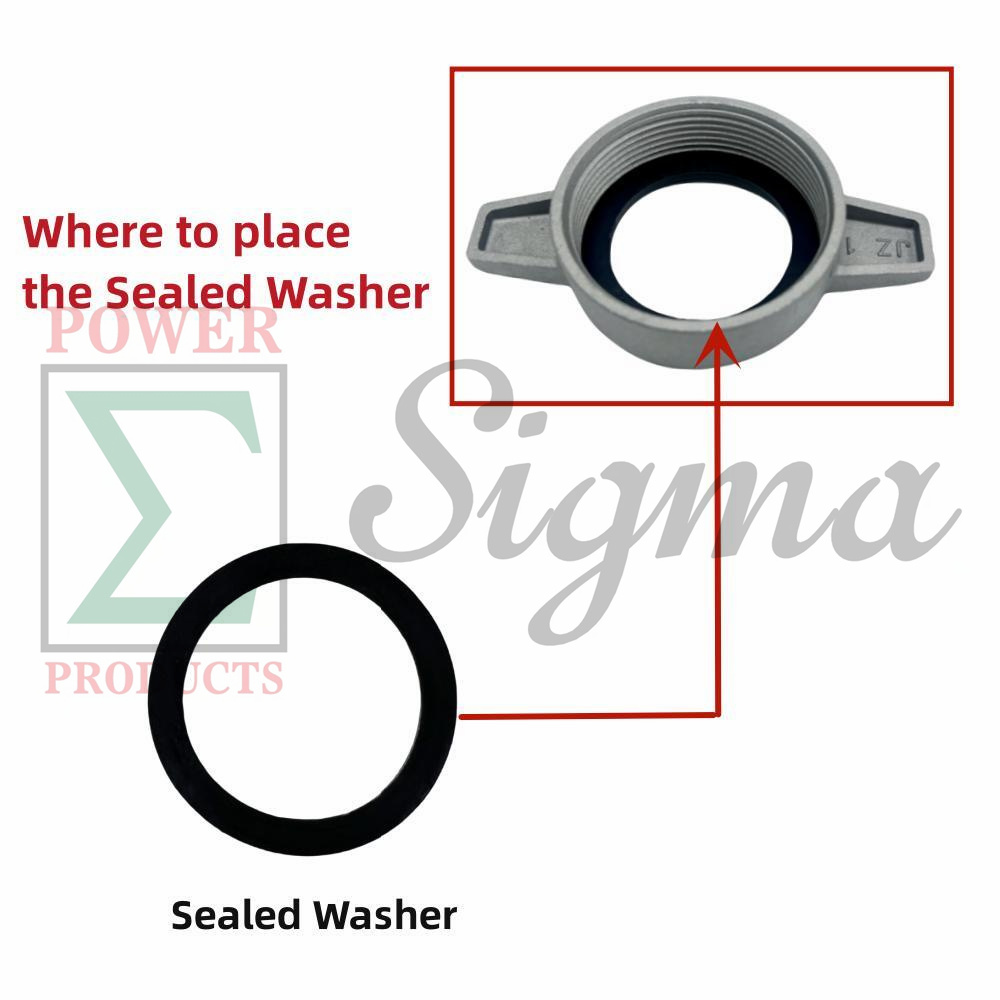 2PCS Sealed Washers on Hose Adapter Spanner for Predator 2” Inch 212cc ...