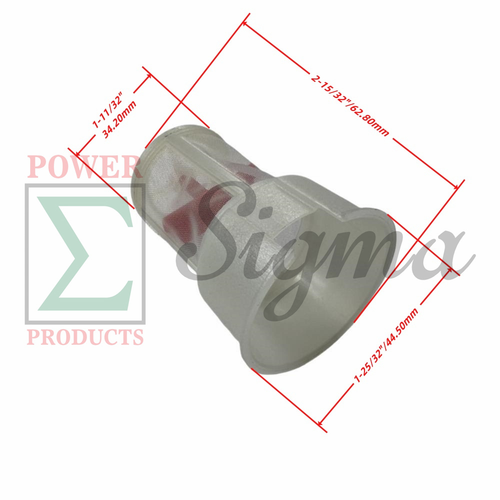 Fuel Tank Strainer Filter Cup for Predator 3500-Watt SUPER QUIET ...